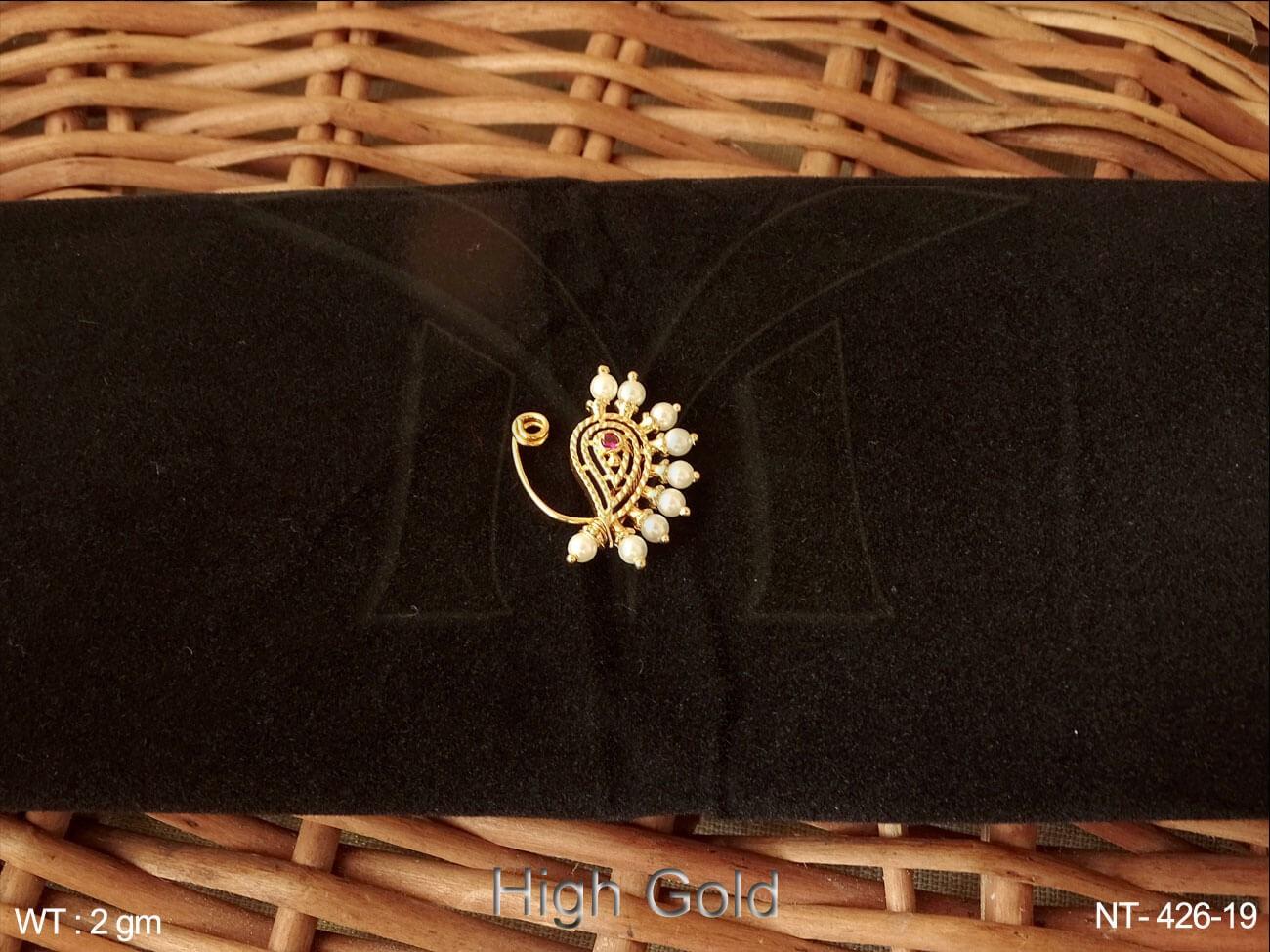 Koyari pearl moti traditional Maharashtrian AD nath - Nath - American ...