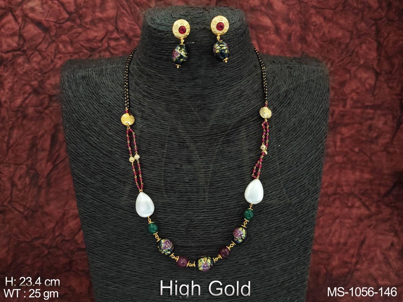 Fancy Style High Gold Polish Designer Antique Jewellery Beautiful ...