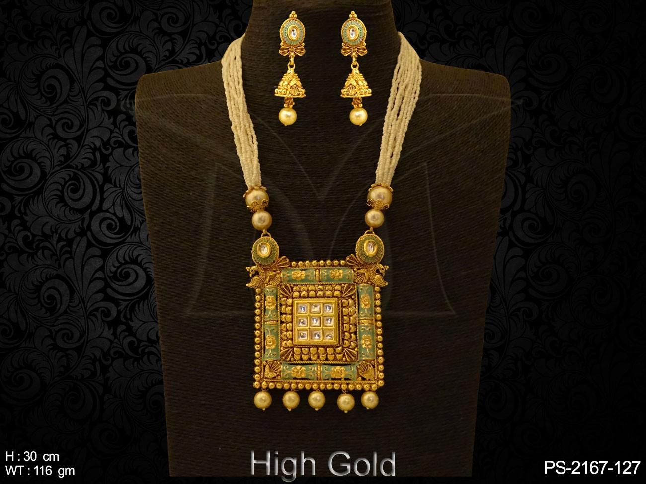 Square Shape Style Antique Designed Set, Antique Jewellery,Designer ...