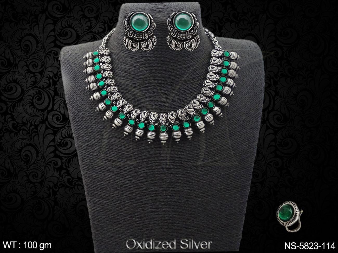 Multi Ball Style Design Antique Neckalce - NECKLACE SETS - Copper and ...