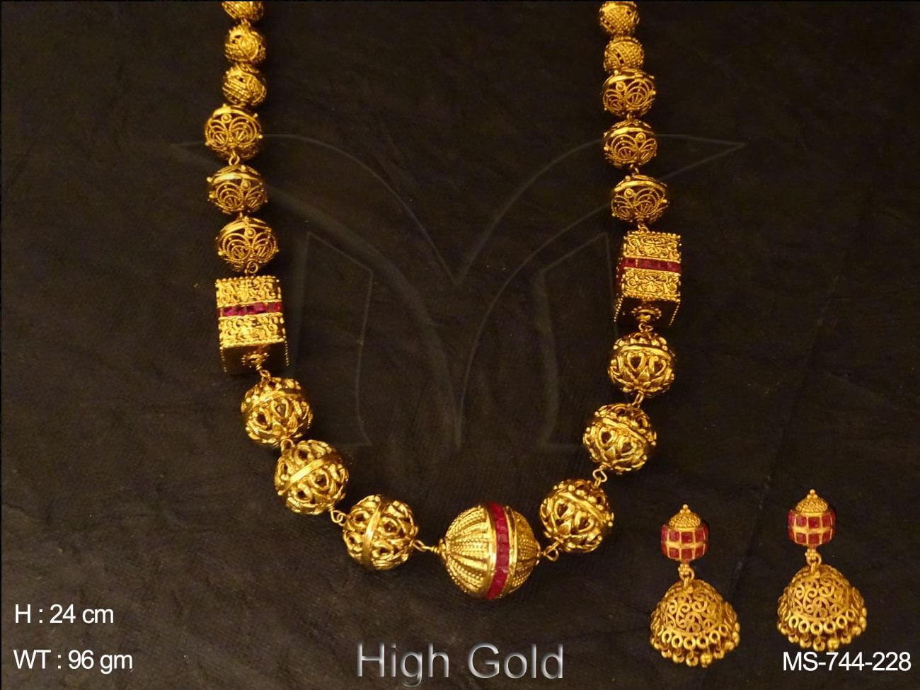 Multi Ball Shape Stylish Traditional Mala Sets - Designer Jewellery ...