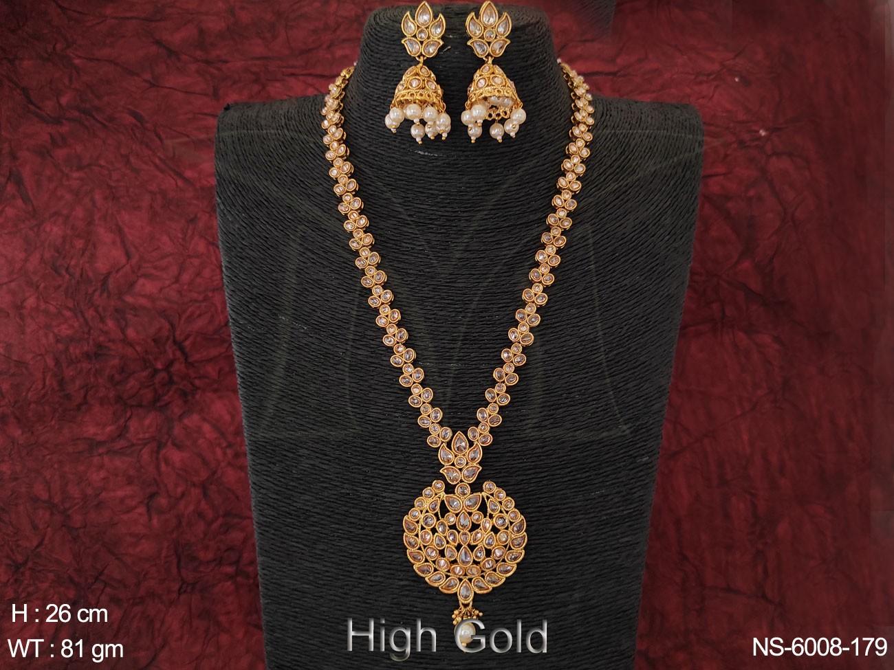 Long ruby beads lct stone antique necklace - NECKLACE SETS - NECKLACE ...