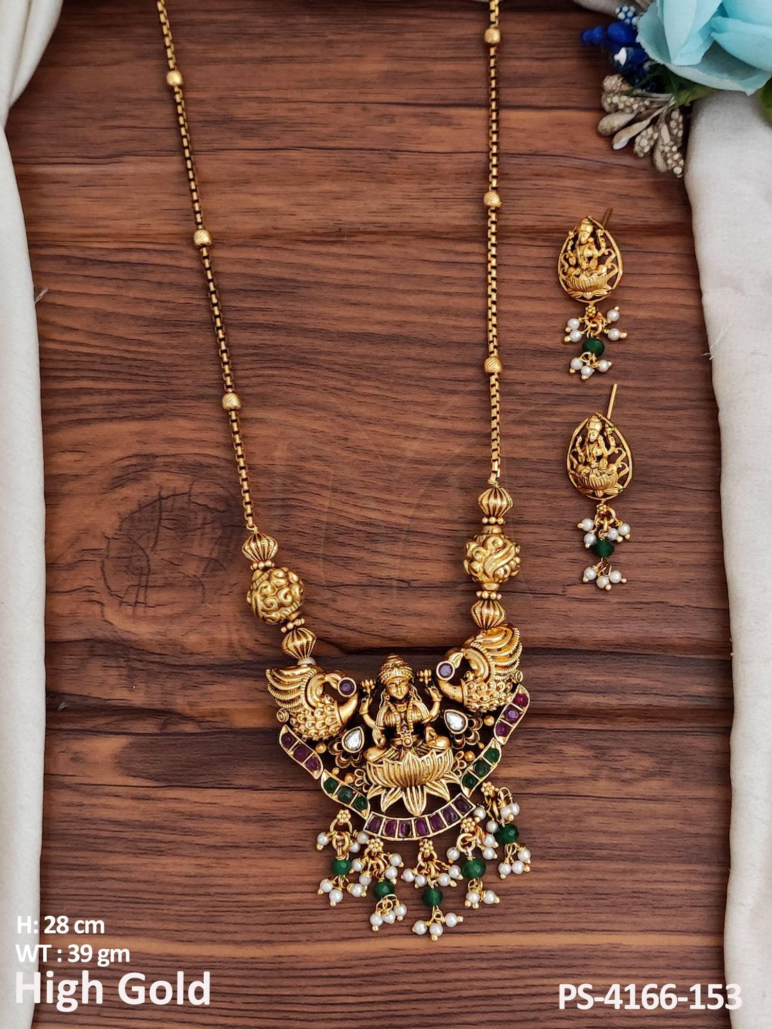 Royal Look Temple Jewellery High Gold Polish for a Grand Wedding Style ...