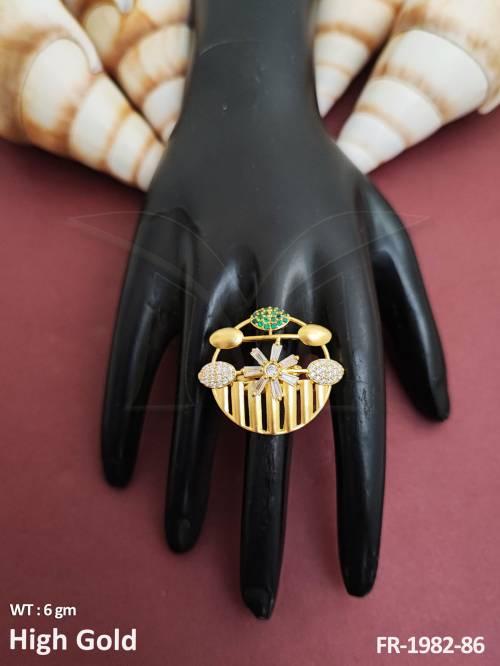 Shine Bright with American Diamond Rings: Affordable Luxury