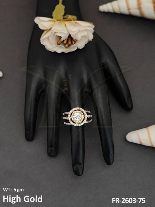 Shine Bright with American Diamond Rings: Affordable Luxury