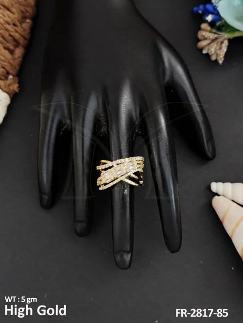 Shine Bright with American Diamond Rings: Affordable Luxury