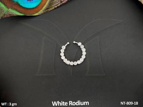 Nath: Captivating Nose Pin for an Aura of Elegance and Cultural Heritage
