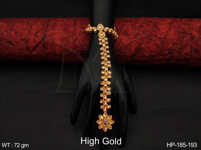 Antique Hath Panja | Antique Jewelry | Hath Panjas | Haath Phool ...