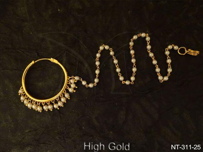 Antique Nath | Antique Nose Ring | Antique Jewelry | Bridal Nath ...