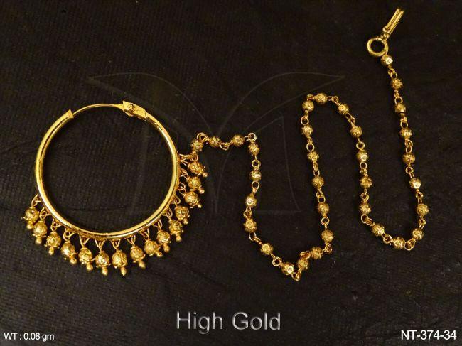 Antique Nath | Antique Nose Ring | Antique Jewelry | Bridal Nath ...
