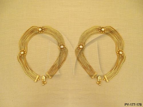 Antique Payal | Payal Online | Jewelry | Anklet | Bridal Payal | Manek ...