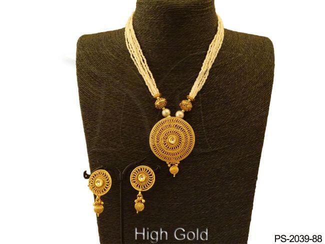 Designer Pendant Sets | Designer Kundan Pendant Sets | Designer Antique ...