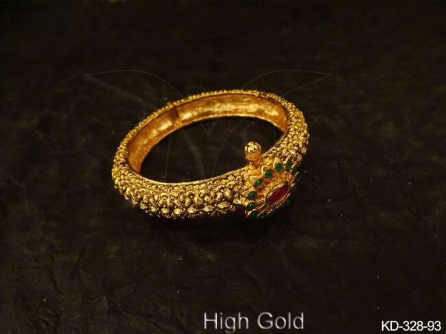 Antique Kada | Antique Kada Jewelry | Antique Jewellery | Kada | Manek ...