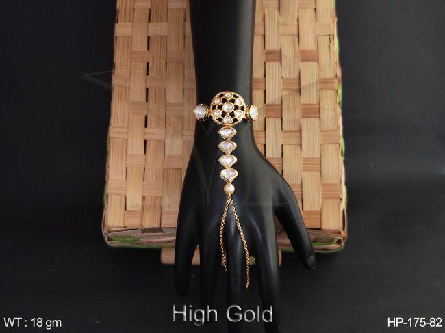 Antique Hath Panja | Antique Jewelry | Hath Panjas | Haath Phool ...