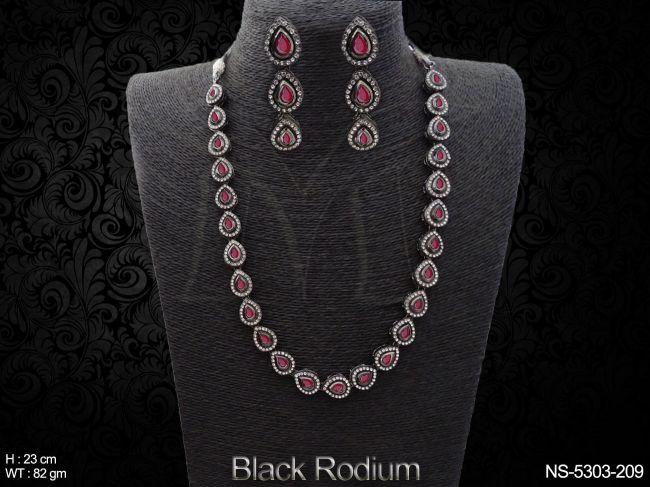 Single Paan Layer Kundan Necklace - NECKLACE SETS - Copper and Brass ...
