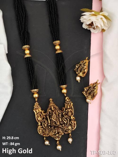 Temple Jewellery Authentic Collection Designs Online at Manek Ratna